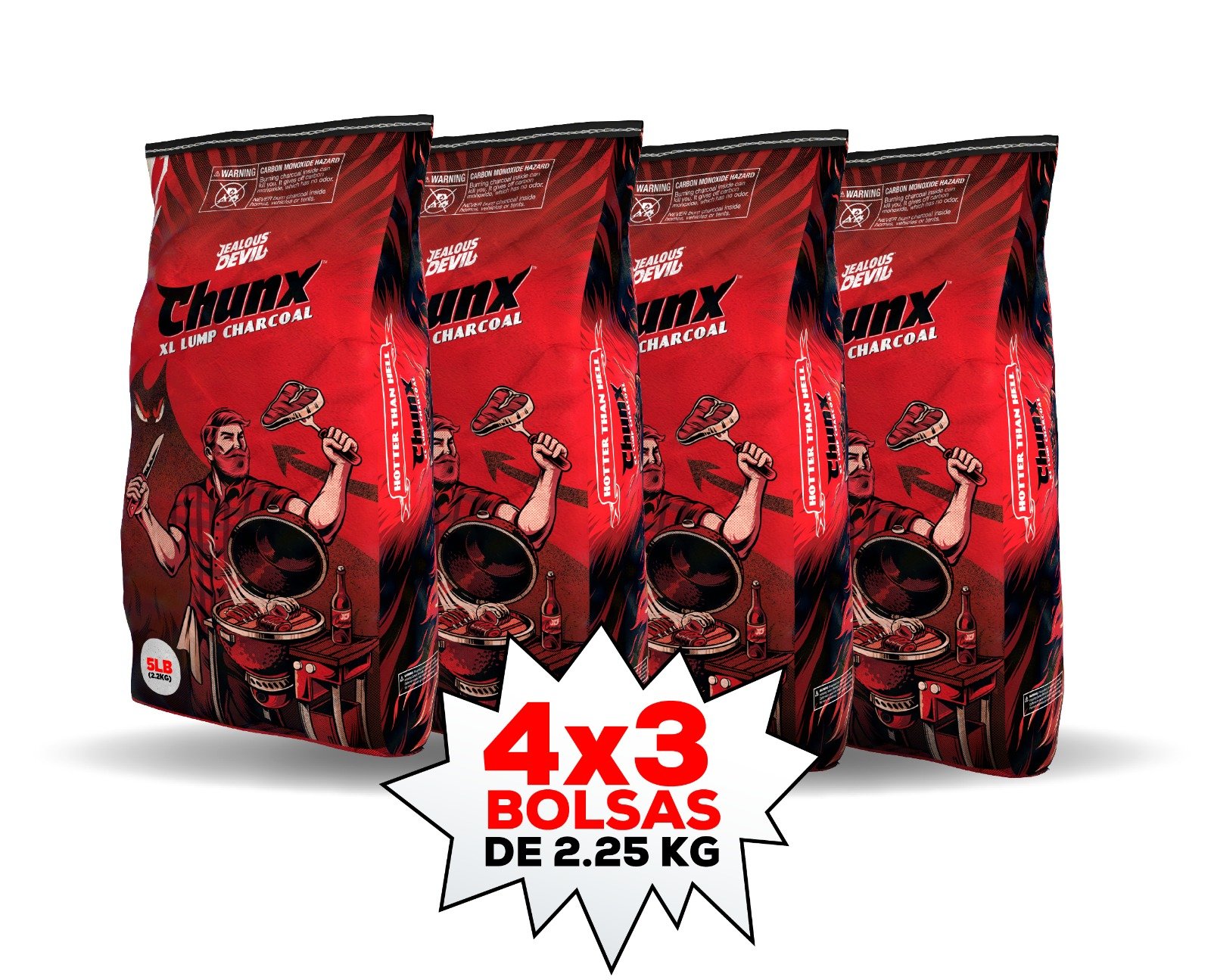 PACK 4X3 CHUNX XL PREMIUM | Jealous Uruguay